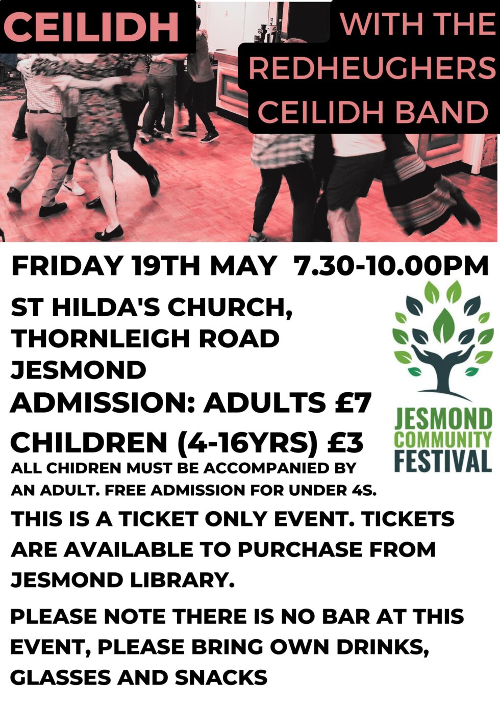 Ceilidh tickets now on sale | Jesmond Community Festival